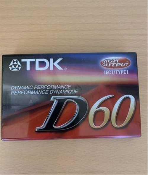 Аудиокассета TDK D60