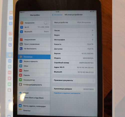 Планшет Apple iPad mini 2