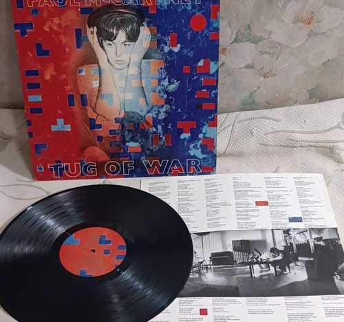 Paul McCartney Tug of War 1982 Оригинал LP