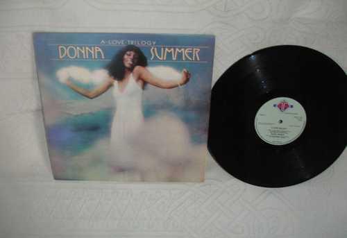 LP Donna Summer "A Love Trilogy" UK 1-st press 197