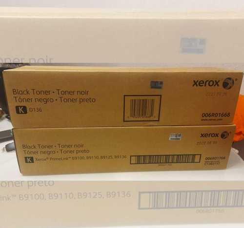 Xerox D136,PrimeLink В9100, тонер картридж черный