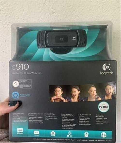 Веб камера logitech C910 HD PRO