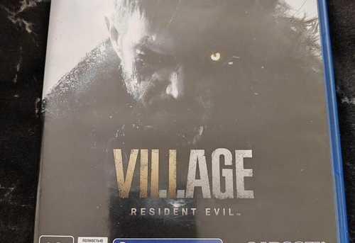 Диск Resident Evil Village PS4, PS5 + Re:Verse