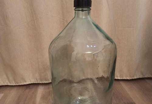 Бутыль стеклянная для приготовления вина 20 литров