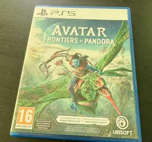 Avatar frontiers of pandora ps5 диск