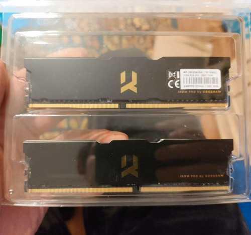 Оперативная память ddr4 16gb (2*8)