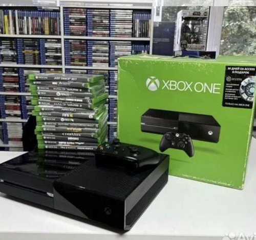 Xbox one с играми