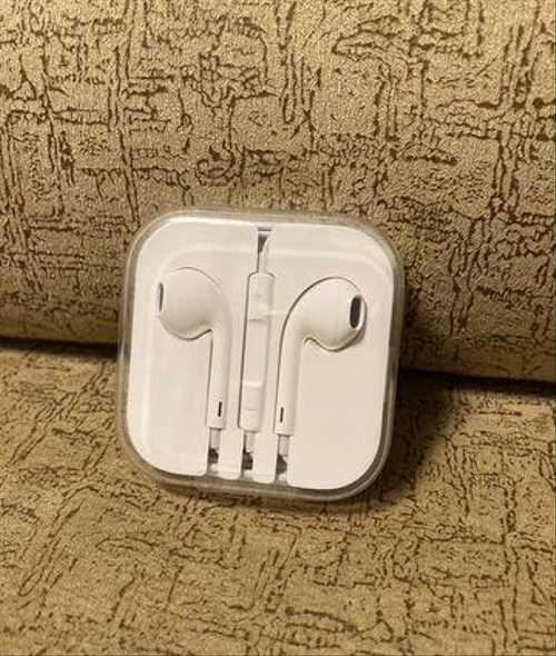 Наушники earpods Apple iPhone 5,5s,6,6s ориг