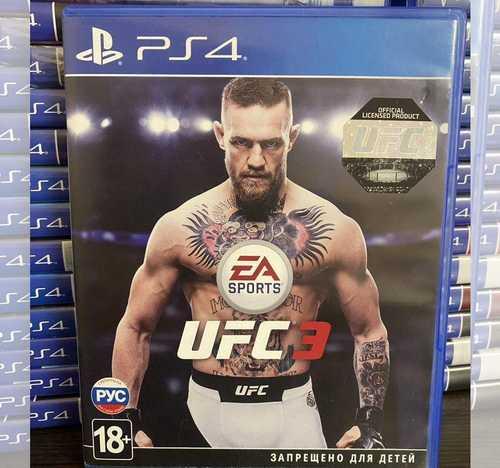 Ufc 3 PS4 (б/у диск)