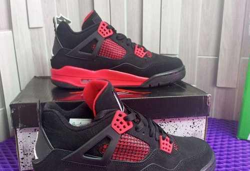 Кроссовки Nike air jordan 4 red
