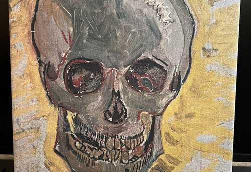 Картина "Череп" Винсент Ван Гог, печать на холсте