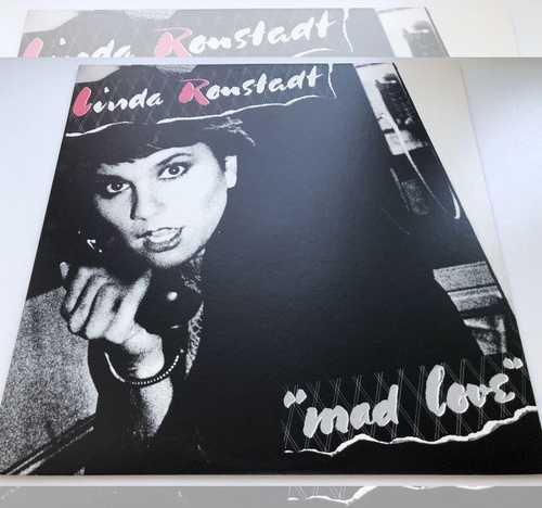 LP Linda Ronstadt Mad Love 1980 винил US оригинал