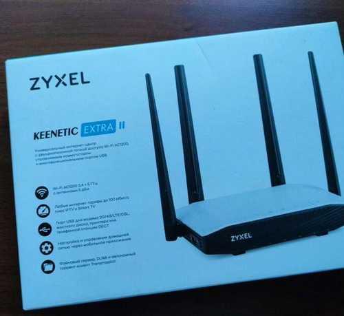 Wi-Fi роутер Zyxel Keenetic Extra ll