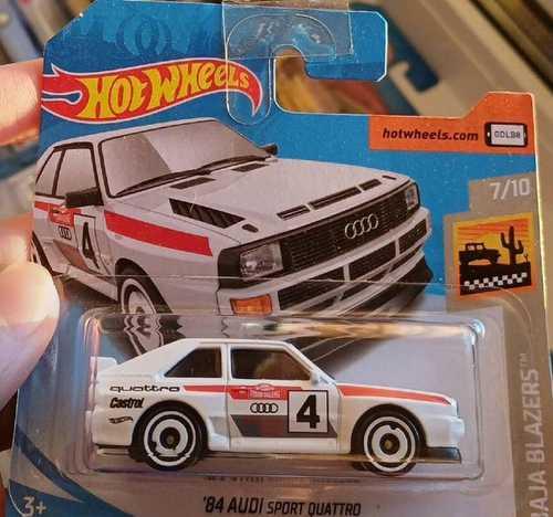 2019 Hot Wheels 84 Audi sport Quattro