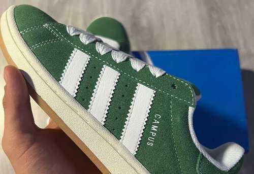 Adidas campus 00s зеленые