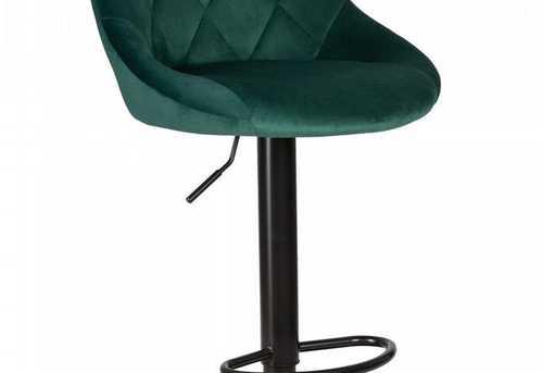Барный стул Tony зеленый велюр газлифт