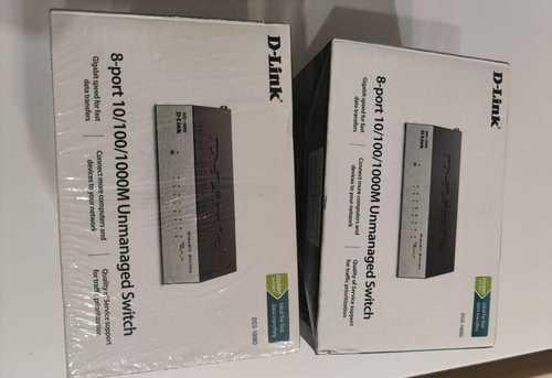 Коммутатор D-Link DGS-1008D 8 портов гигабит