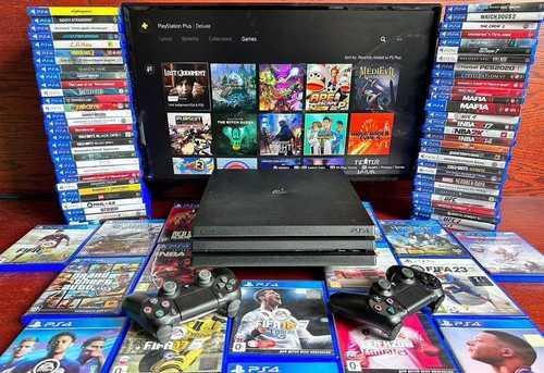 Sony PlayStation 4 Pro + 120 игр