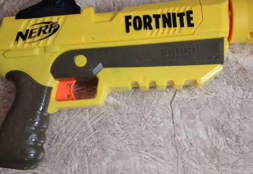 Игрушечный пистолет nerf fortnite USP без пуль