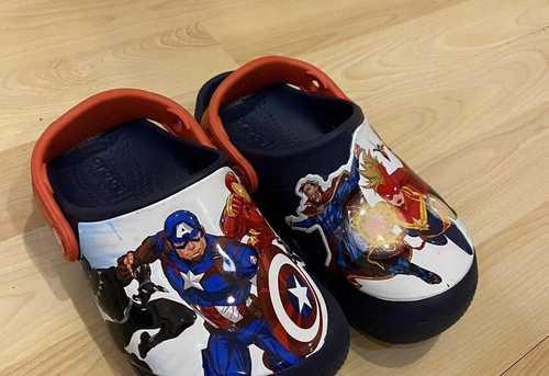 Сабо детские crocs Fun Lab Avengers Patch Clog