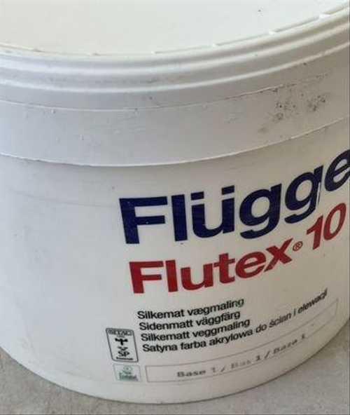 Краска Flugger Flutex -10 10л