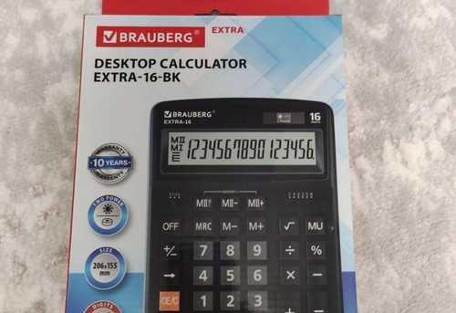 Калькулятор brauberg extra 16 BK
