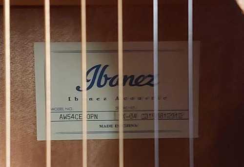 Акустическая гитара ibanez