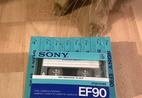 Запечатанные компакт кассеты Sony