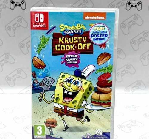 SpongeBob Krusty Cook-Off Extra Krusty Edition Nintendo Switch