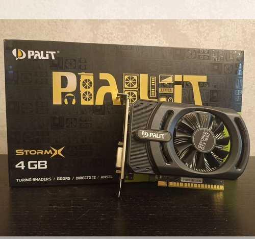 Видеокарта gtx 1650 Palit StormX 4gb