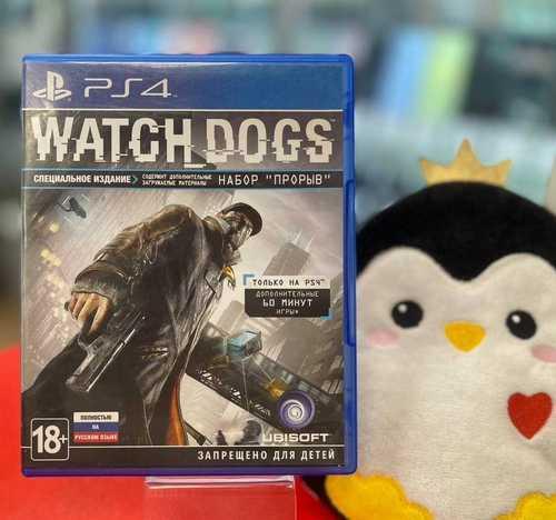 Игра на PS4 sony Watch dogs (рус)