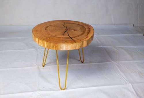Кофейный столик из массива дерева "Руби"