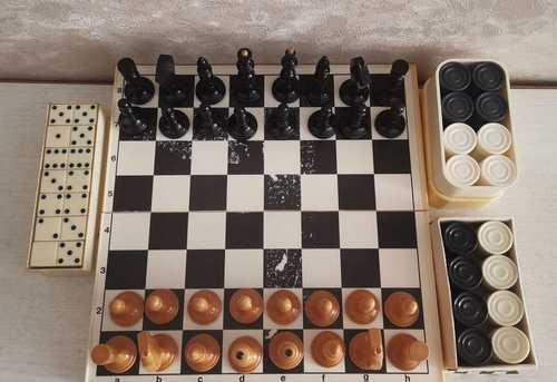 Шашки, шахматы, домино, СССР