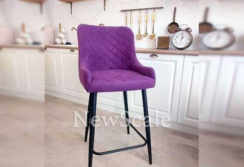 Барные новые классические мягкие стулья велюр