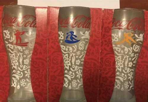 Продам коллекционные бокалы Coca Cola