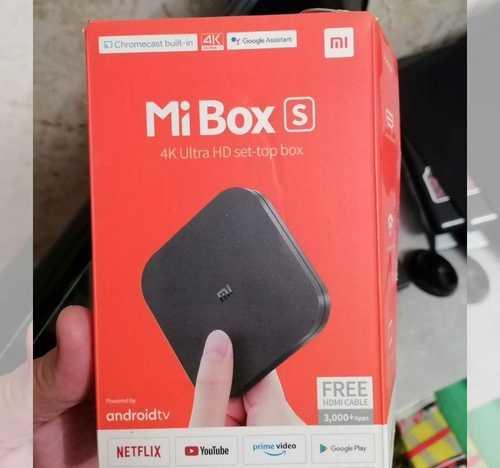 SMART tv приставка mi box s 4k