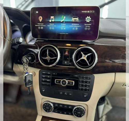 Сенсорный андроид монитор Mercedes-Benz GLK X204