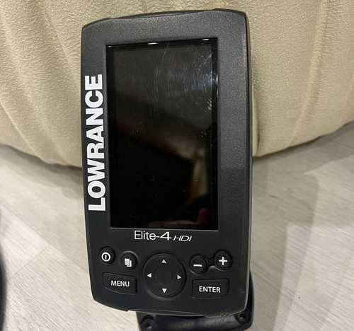 Эхолот картплоттер lowrance Elite-4 hdi