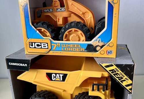 Игрушка Самосвал карьерный CAT/Автопогрузчик JCB