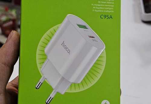 Блок сзу Hoco C80A QC 3.0 USB Type-C - USB Type-A