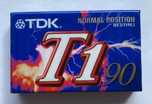 Аудиокассета TDK T 1 90 (Новые)