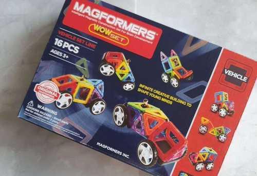 Магнитный конструктор бу Magformers Wow Set 16 pcs
