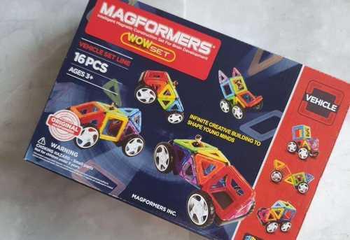 Магнитный конструктор бу Magformers Wow Set 16 pcs