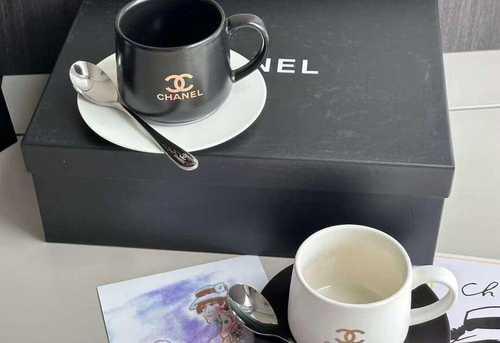 Чайные пары Chanel чашки Шанель