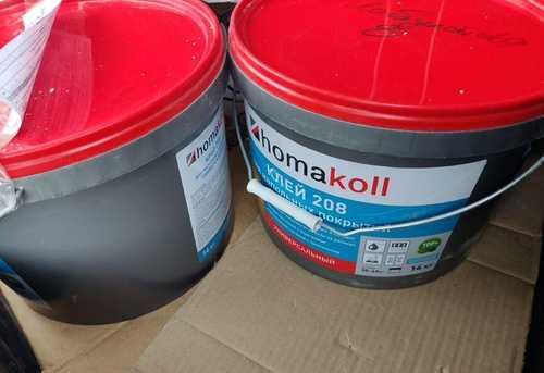 Клей homakoll 208 для напольных покрытий 14 кг