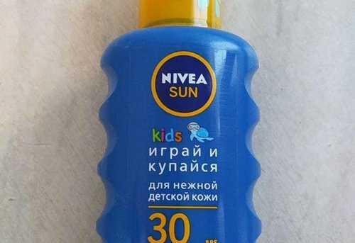 Солнцезащитный спрей для детей