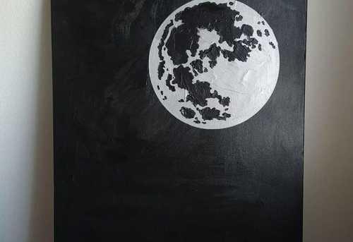 Картина Луна 60х100 см