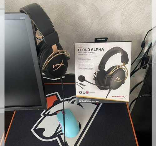 Наушники Hyperx cloud alpha gold