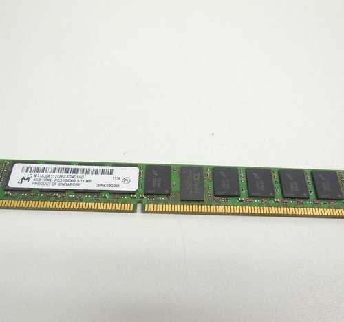 Серверная память DDR3 REG 4GB Micron MT18JSF51272P