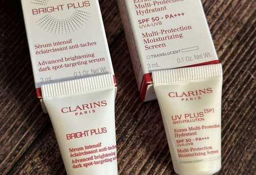 Clarins Солнцезащита и Сыворотка